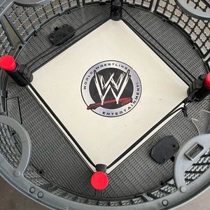 WWE | Toys | Wwe Mini Figure Wrestling Ring With Full Cage | Poshmark
